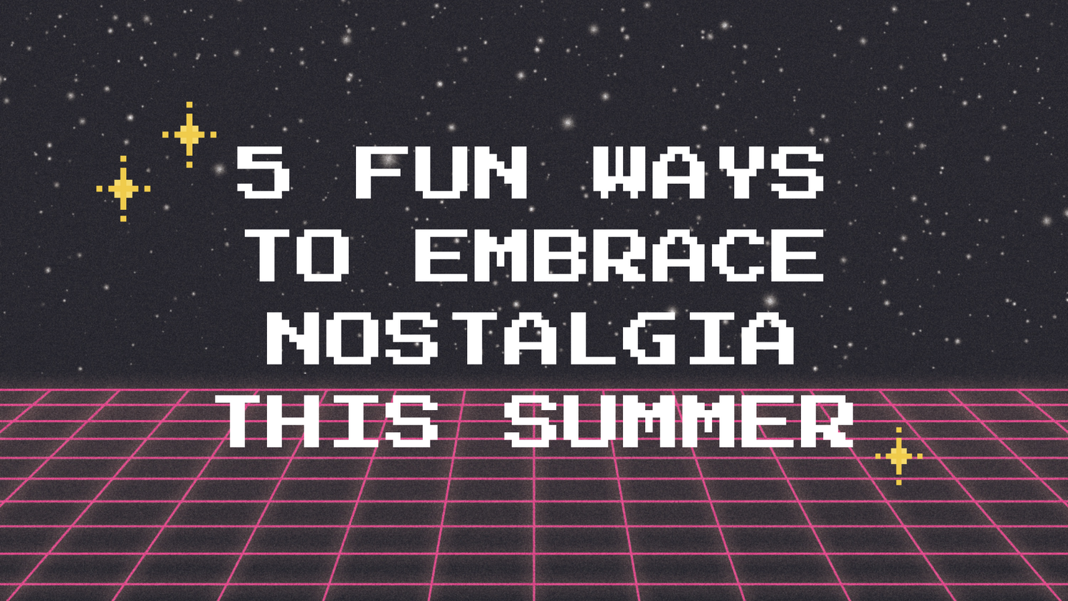 5 Fun Ways to Embrace Nostalgia This Summer – Alma Coffee