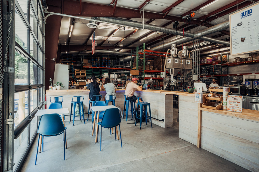 Visit/Contact Us – Alma Coffee