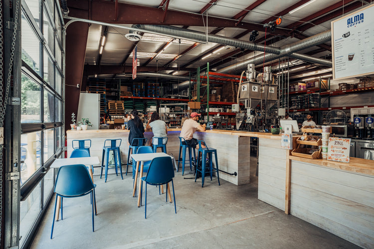 Visit/Contact Us – Alma Coffee